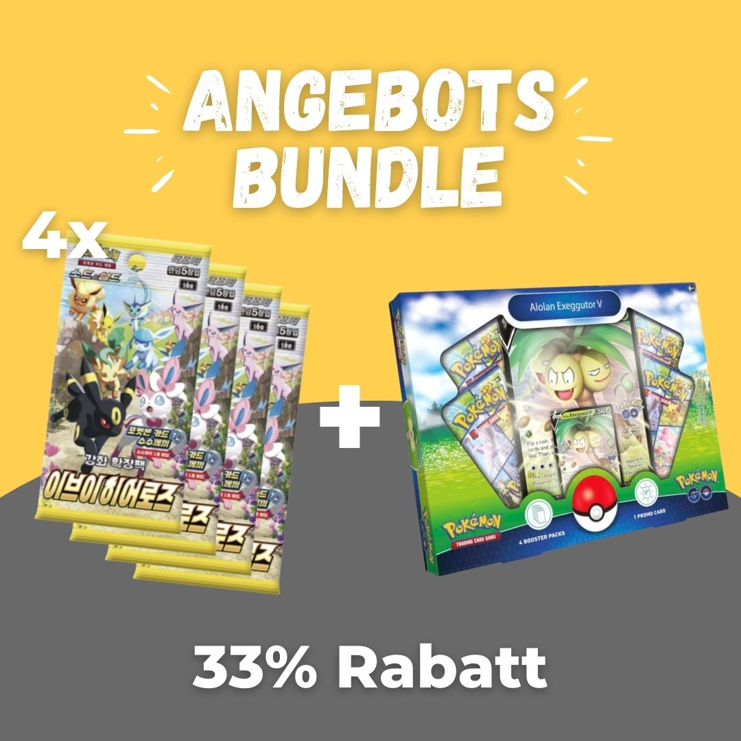 Pokemon Collection Radiant Eevee & Eevee Heroes Booster Koreanisch ...