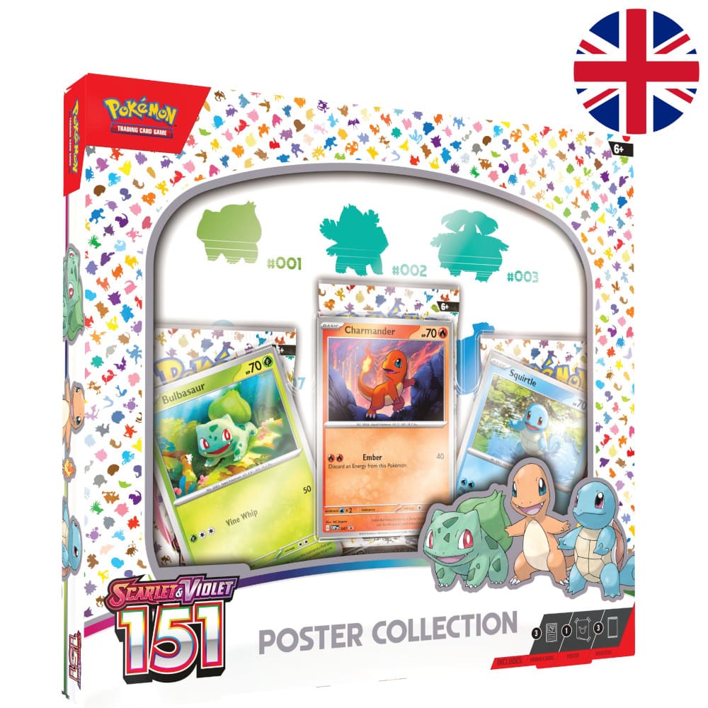 Pokemon 151 Poster Collection kaufen | God of Cards 👑