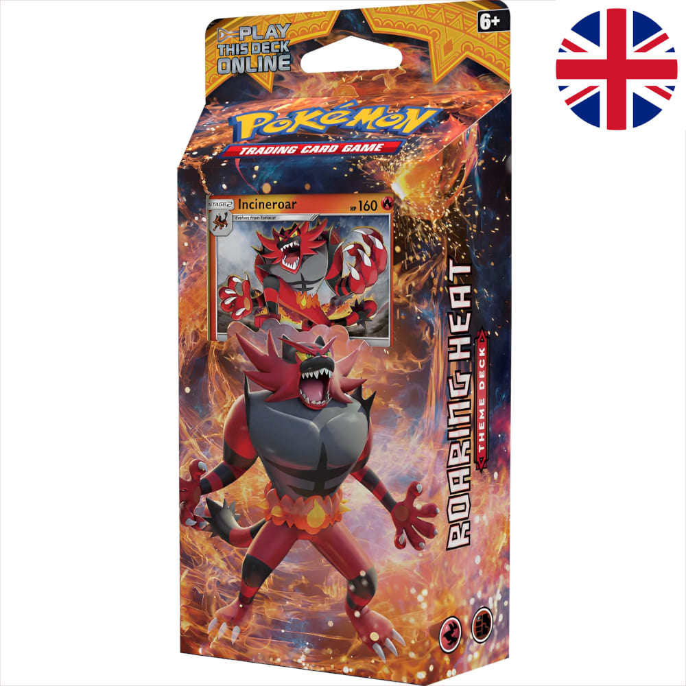 Buy Pokemon Sun & Moon Roaring Heat Theme Deck